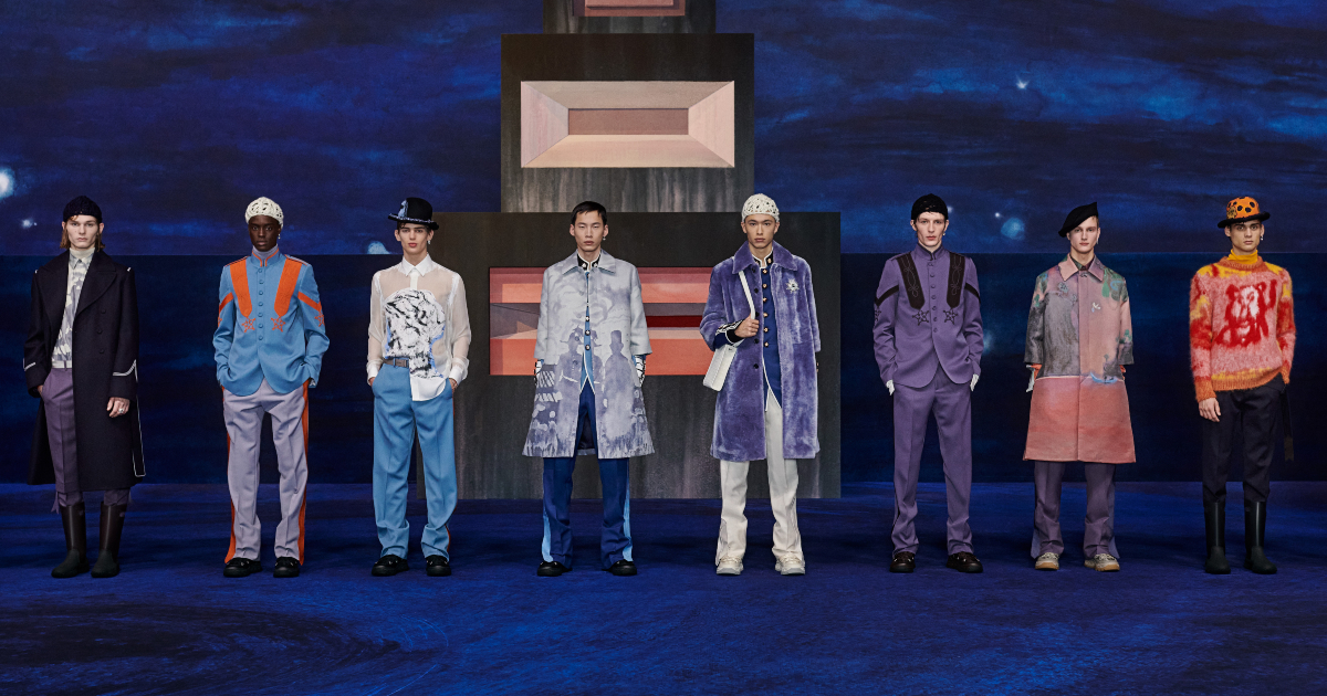 BST Dior Men Thu Đông 2021: Khi tinh hoa Haute Couture kết hợp cùng hội ...
