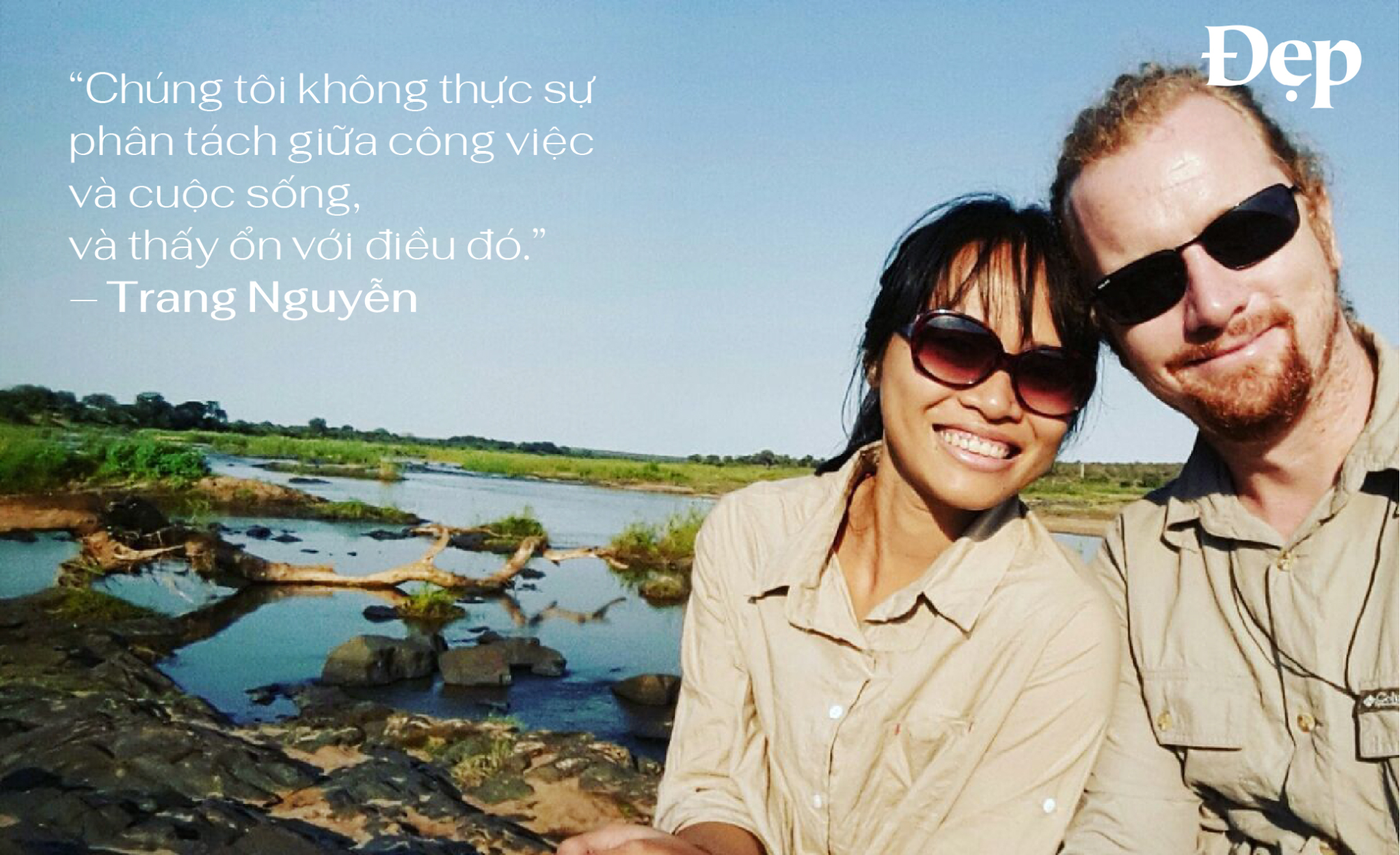 Trang Nguyễn & Brian Crudge: Yêu nhau vì những điều không biết nói cùng ...