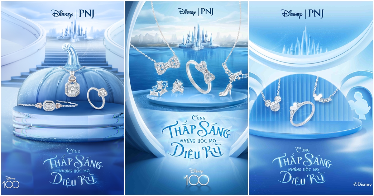 Disney | PNJ ra mắt bộ sưu tập trang sức cao cấp “Disney100 - Share The ...