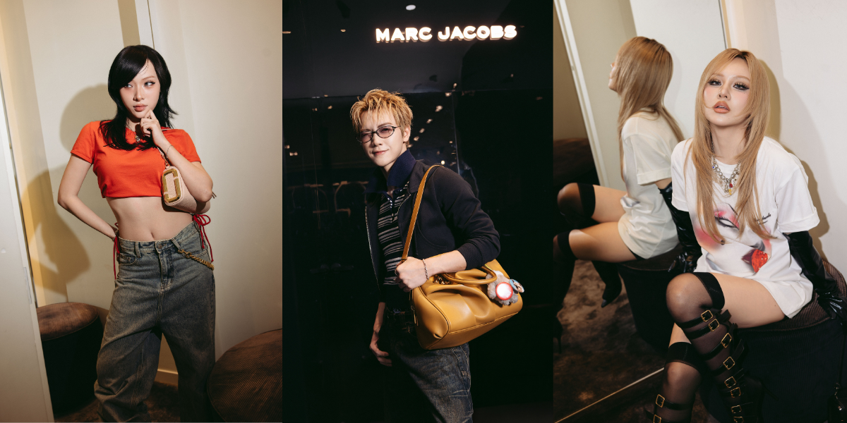 Anh trai JSOL, cùng dàn em xinh diện các thiết kế từ BST Marc Jacobs ...